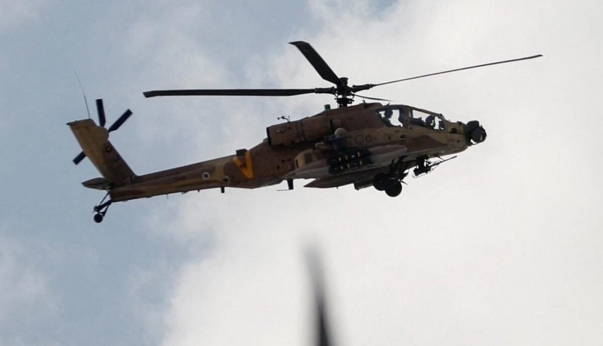 Israeli Attack Helicopters Strike in Massive West Bank For the First ...